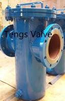 중국 Fabricated Basket Strainer, Carbon Steel, Welded Body Flanged Industrial Simplex Basket Strainers 판매용