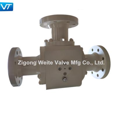 Cina Flangia a 4 pollici della valvola a sfera api 598 ASME B16.10 di modo di norma 3 di api 608 in vendita