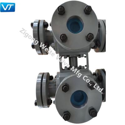 Cina Valvole a sfera veloci di arresto rapido di scarico del metanodotto del VT doppie in vendita