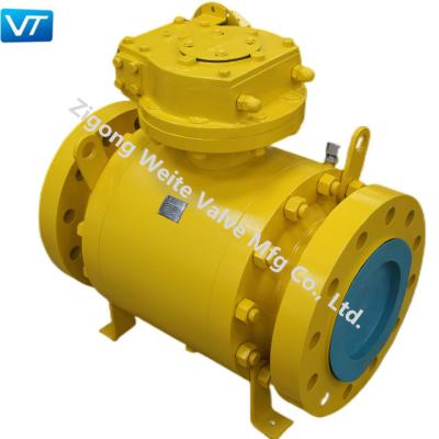Cina Foro riduttore valvola a sfera della valvola a sfera montato orecchione WCC della classe 600 in vendita
