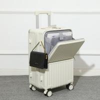 Quality Multi-Functional Cabin-Size ABS Front-Opening Suitcase - (White, 20-inch) | for sale