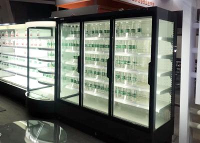 Κίνα Μακρινά ψυγεία Multideck με τις πόρτες, ψυκτήρας ψυγείων πορτών γυαλιού Superstore προς πώληση
