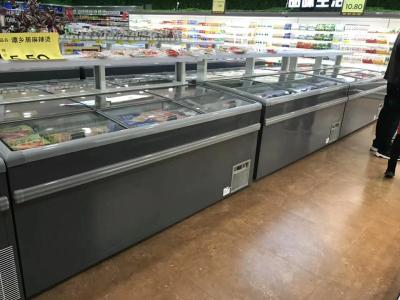 Κίνα Ελεύθερος ξεπαγώστε τον έμπορο ψυκτήρων νησιών υπεραγορών με τον ακέραιο συμπιεστή προς πώληση