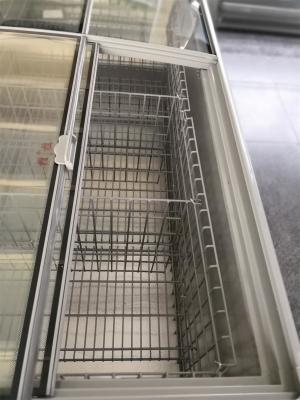 Κίνα Ψυκτήρας νησιών υπεραγορών επίδειξης, θωρακικός ψυκτήρας συρόμενων πορτών κρύας αποθήκευσης προς πώληση