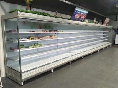 Chine Réfrigérateur mince d'affichage de Multideck avec l'éclairage de LED et le rayonnage réglable à vendre