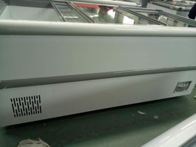 Cina Buone notizie per il deposito conveniente: Congelatore di raffreddamento statico enorme dell'esposizione in vendita