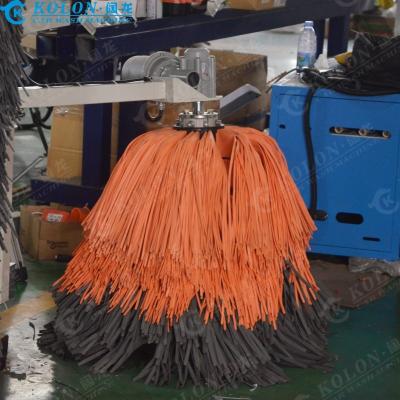 China Roll Over 5 Brushes Automatic Bus Washing Machine Blower Fixed KL-YK450 auto bus washer for sale