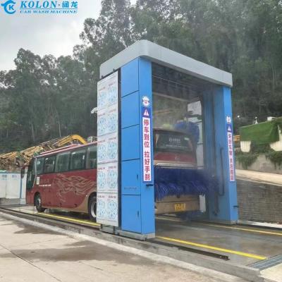 China Advanced 50Hz Frequency Automatic Bus Wash Machine roll over for sale