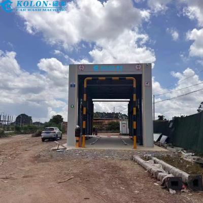 China Kolon 67kw Bus Washer Machine With Safety Stop Button And Max Washing Speed 7 Buses/hr for sale