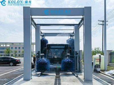 China KOLON Unlimited Washing Length Automatic Bus Cleaning Machine Controlled by PLC System for sale