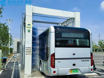 China KOLON Unlimited Washing Length Automatic Bus Cleaning Machine Controlled by PLC System for sale