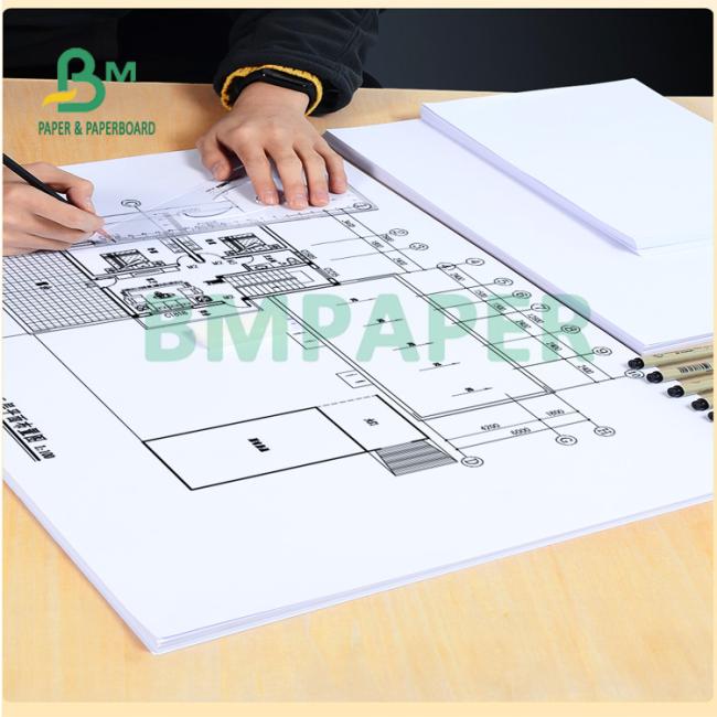 CADの計算機援用設計880mmのための防水CADの結束ペーパー ロールスロイス1070mm CADの計算機援用設計880mmのための防水CADの結束ペーパー ロールスロイス1070mm