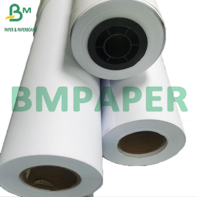 20lb Uncoated White CAD Plotter Paper Engineering Roll Bond Paper For Printing 20lb Uncoated White CAD Plotter Paper Engineering Roll Bond Paper For Printing