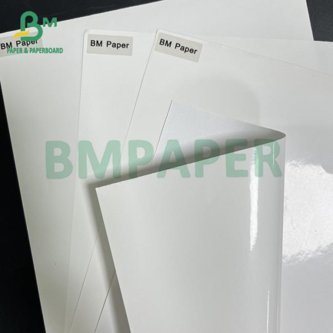 80gsm waterproof one side coated wet strength beer label printing paper
