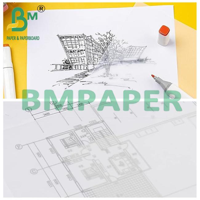 13“ x 20 Yards White Artists Tracing Paper For Sketch And Drafting 13“ x 20 Yards White Artists Tracing Paper For Sketch And Drafting