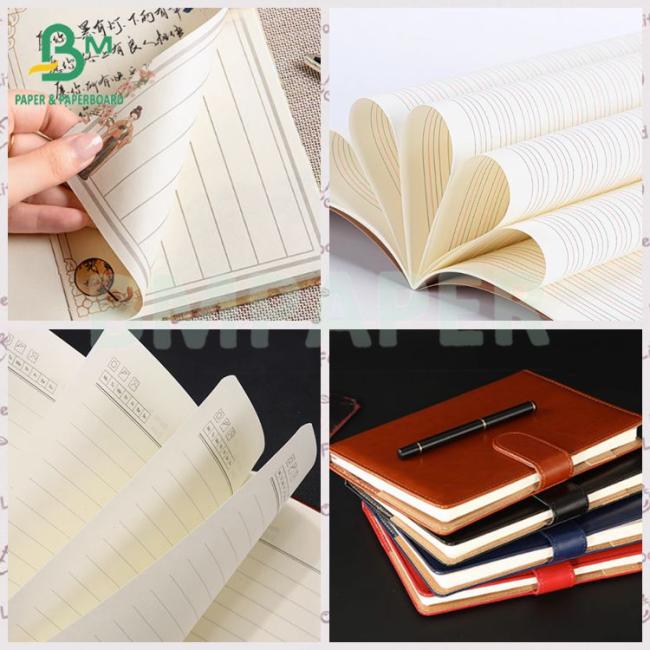 70grs Uncoated Smooth Good Ink Absorbing Cream Entre Book Paper