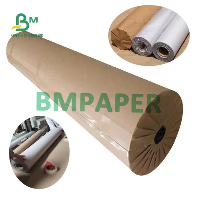 45gsm White Bond Paper Roll For Garment Making Pattern Plotter 1.83m Wide X 250m Long 45gsm White Bond Paper Roll For Garment Making Pattern Plotter 1.83m Wide X 250m Long