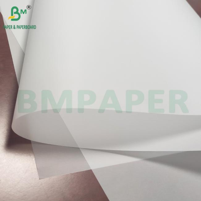 White Translucent Pattern Paper 83gsm Tracing Paper Roll 18 inch x 50 yards White Translucent Pattern Paper 83gsm Tracing Paper Roll 18 inch x 50 yards