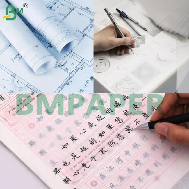 Durable Translucent Tracing Paper for Precise Sketching and Design Work Durable Translucent Tracing Paper for Precise Sketching and Design Work