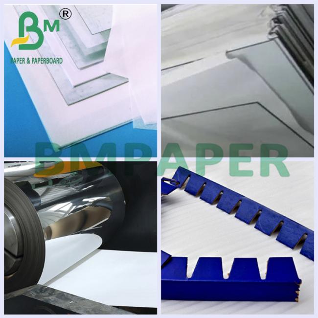 White Wood Pulp Kraft Interleaving Paper For Glass Steel Aluminium
