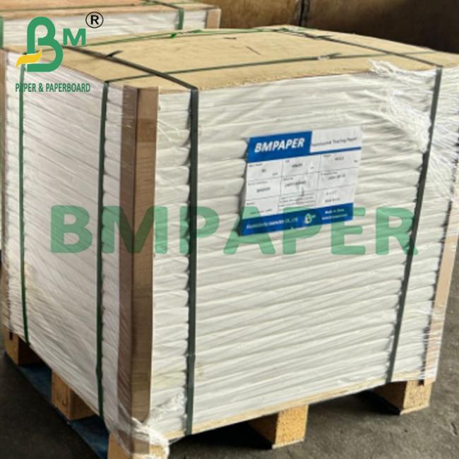 White Wood Pulp Kraft Interleaving Paper For Glass Steel Aluminium