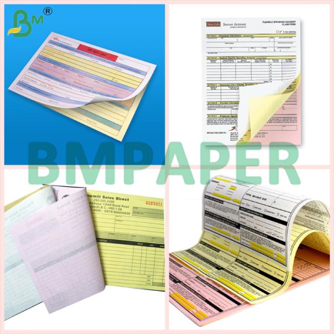75g 80g Colored Invoice Book Paper CB CFB CF Multi Color Laser Printing 75g 80g Colored Invoice Book Paper CB CFB CF Multi Color Laser Printing