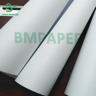 中国 20Lb作図装置ペーパー ロール、CADのデッサンのために光沢が無いインクジェットとらわれのペーパー 販売のため