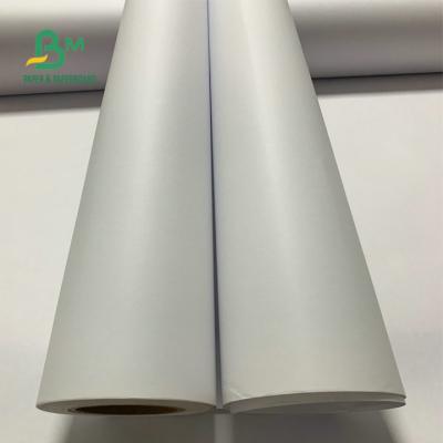 중국 24 36개 폭 92 밝기 20lb CAD 플로터 용지 도금되지 않은 결합 롤 판매용