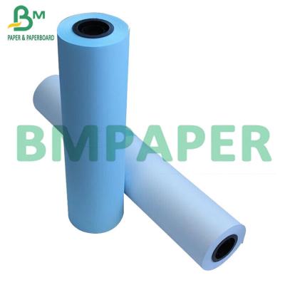 China 0.91×50m 80gsm Blue Digital CAD Plotter Paper End Application Building Lay Out en venta