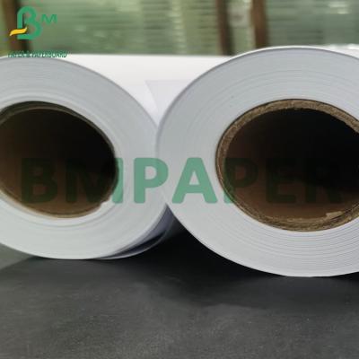 China 20lb Uncoated White CAD Plotter Paper Engineering Roll Bond Paper For Printing en venta