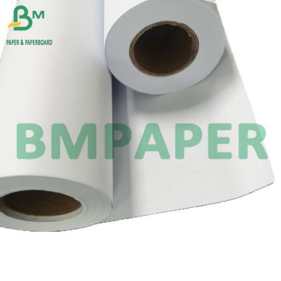 China 20lb Uncoated White CAD Plotter Paper Engineering Roll Bond Paper For Printing en venta