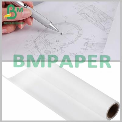 Cina 12 pollici x 55 yard di carta bianca di tracciamento per disegni di cucitura in vendita