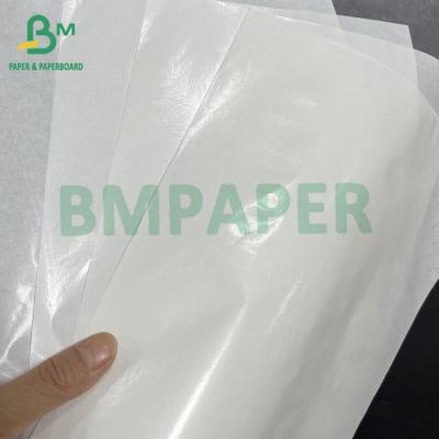 중국 50gm + 10gm 단면 화려한 PE 코팅 된 흰색 Kraft 식품 종이 판매용