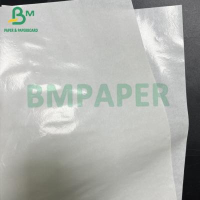중국 50gm + 10gm 단면 화려한 PE 코팅 된 흰색 Kraft 식품 종이 판매용