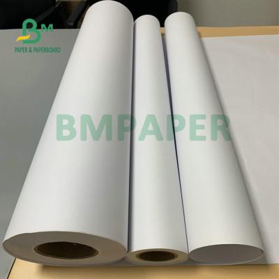 China 36' X 300ft Revestido de 28 libras de CAD Plotter Papel de Enlace Rollo de 3' Core en venta