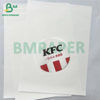 중국 30gm 40gm 재활용 가능한 식품 등급 키트 3 키트 5 오일 방지 샌드위치 종이 판매용
