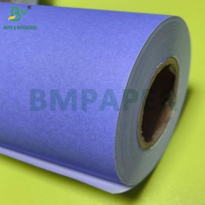 Cina Carta di stampa a trama viola unilaterale 3'' core 80g carta di ingegneria CAD in vendita