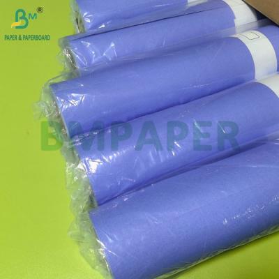 Cina Carta di stampa a trama viola unilaterale 3'' core 80g carta di ingegneria CAD in vendita