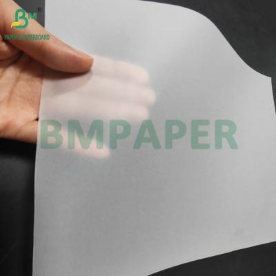 Cina 93gm Carta bianca traslucida per la confezione di fiori 60 x 85 cm Leggera in vendita