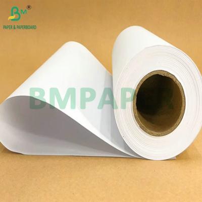 China 20 libras de boa brancura Papel Plotter Brilhante Não Revestido para Engenharia 36 polegadas X 50 jardas 2 " Núcleo à venda