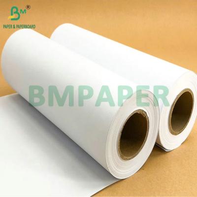 China 20 libras de boa brancura Papel Plotter Brilhante Não Revestido para Engenharia 36 polegadas X 50 jardas 2 " Núcleo à venda
