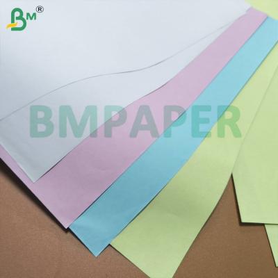 China Papel de impresión de formularios NCR de 20 libras 8,5 "x 11" para impresión de 2 partes 3 partes en venta