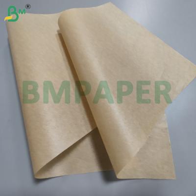 중국 35gsm 38gsm 바비큐용 갈색 양면 실리콘 오일 페이퍼 24 x 36인치 판매용
