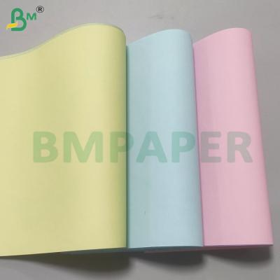 China Rollos de papel de copia sin carbón de 80GSM con imagen clara y múltiples colores en venta