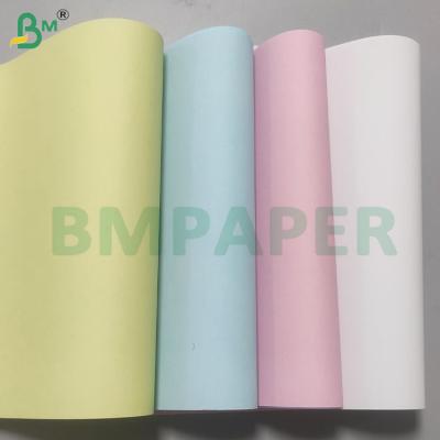 China Rollos de papel de copia sin carbón de 80GSM con imagen clara y múltiples colores en venta