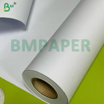 中国 80gsm 610*50m 無塗工白良インク吸収CADプロッター用紙 販売のため