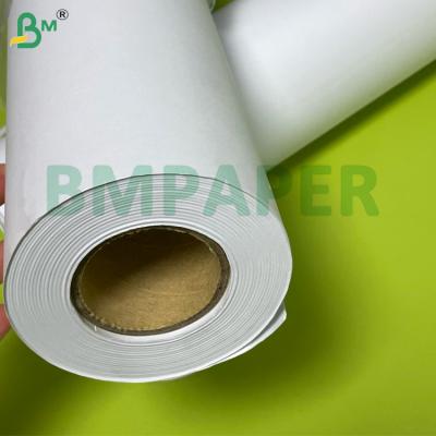 中国 80gsm 610*50m 無塗工白良インク吸収CADプロッター用紙 販売のため