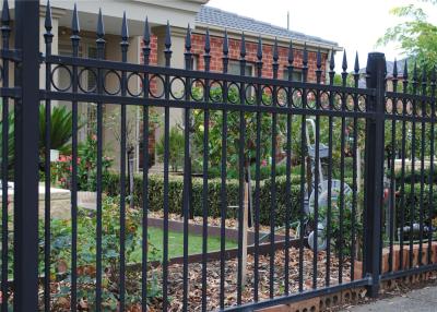 Κίνα Steel Picket Security Garrison Fencing προς πώληση