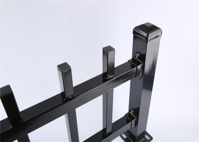 Κίνα Diplomat Fencing Panels 45mm rail thickness 1.60mm powder coated black προς πώληση