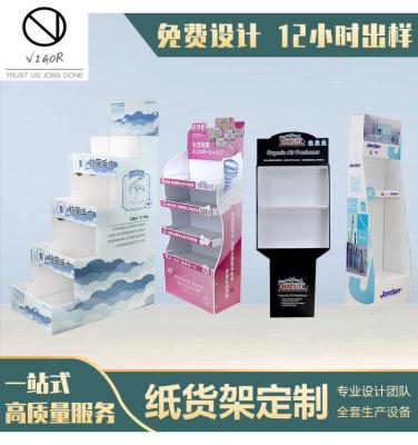 Customized Advertising Hot Wheels Cardboard Display Stand with Eco-friendly